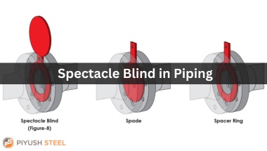 Spectacle Blind in Piping: A Detailed Guide - Piyush-Steel